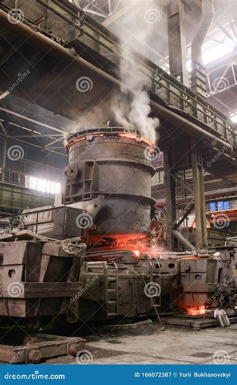 Iron And Steel Production Stock Image Image Of Ferrous 166072387