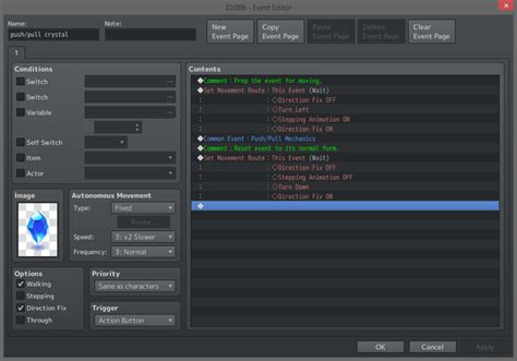 Eventing A Push Pull System The Official RPG Maker Blog