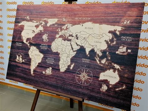 Obraz Mapa Na D Ev Dovido Cz