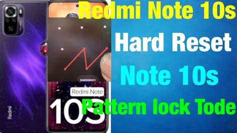 Redmi Note 10s Hard Reset How To Hard Reset Redmi Note 10s Note 10s