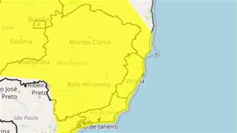 Es Recebe Alerta De Perigo Para Chuvas Intensas Sentinela Capixaba