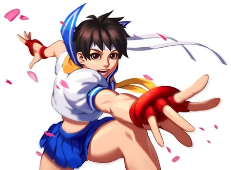 Sakura Artwork Street Fighter Duel Art Gallery