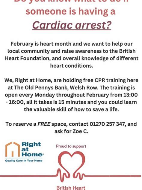 Audlemonline Free Cpr Training Saves Lives