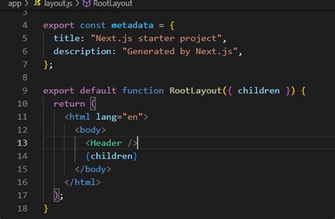 Next Js Pages Layouts And Custom Header Let S React