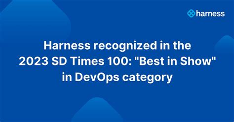 harness on linkedin devops 2023 sd times