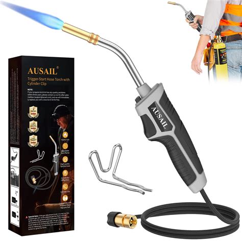Propane Torch Kit Mapp Map Gas Torch With Cylinder Clip Trigger Start 5