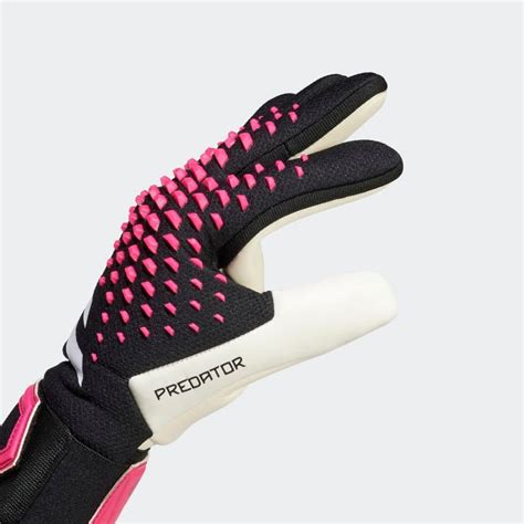 Rękawice bramkarskie Predator Competition Gloves Adidas czarne różowe
