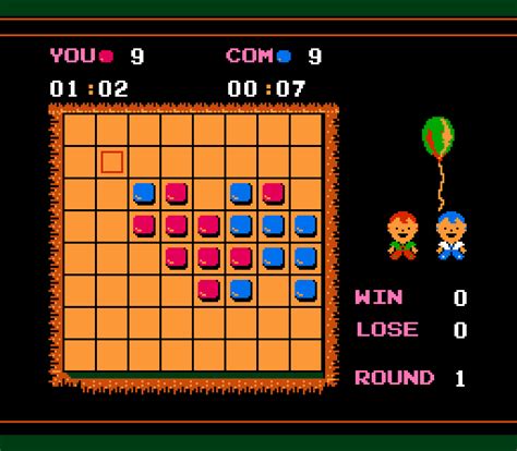 Othello 1988 By Bit Corp Nes Game