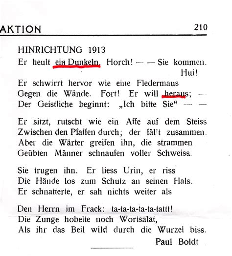 Archiv Material Faksimile Paul Boldt