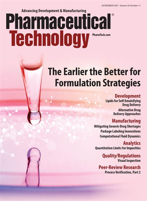 The Earlier The Better For Formulation Strategies