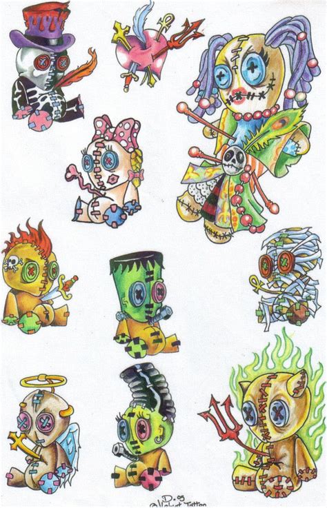 Voodoo Doll Tattoo Designs Printable Calendars At A Glance