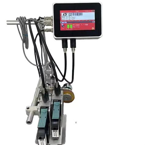 Yaomatec 254mm X 2 Heads Automatic Expiry Date Coding Batch Number Logo 508mm Max Print Height