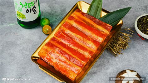 香辣五花肉摄影图 传统美食 餐饮美食 摄影图库 昵图网