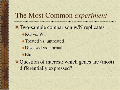 ppt educational initiatives and data analysis in the microarray core