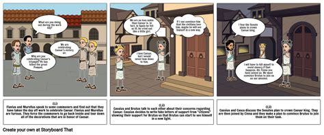 Julius Caesar Storyboard Par Marinholmes