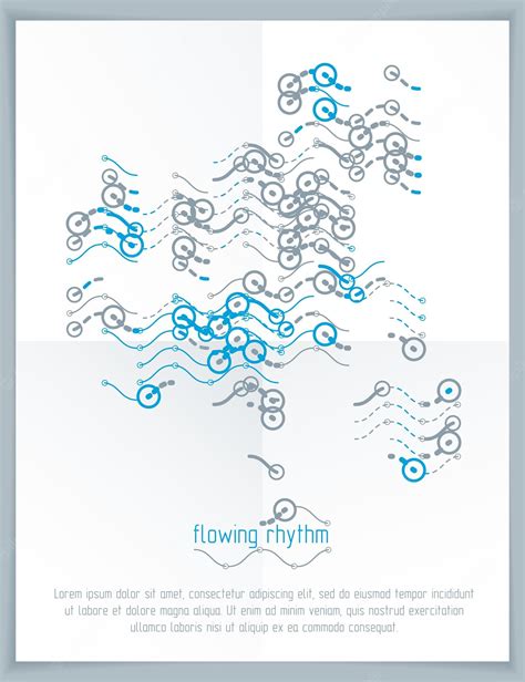 Premium Vector Futuristic Vector Technology Background Abstract Wavy Lines Pattern Art