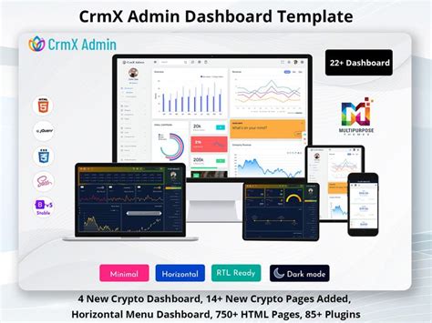 Crmx Admin Bootstrap 5 Admin Template Dashboard Template Templates