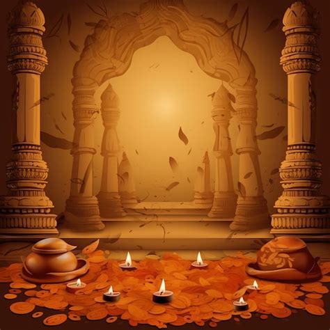 Premium Photo Illustration Of Diya On Diwali Celebrationindia Diwali
