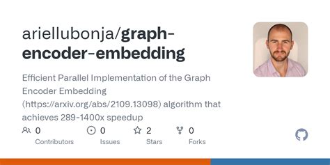 GitHub Ariellubonja Graph Encoder Embedding Efficient Parallel