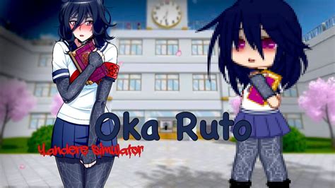 Making Oka Ruto In Gacha Club Yandere Simulator Youtube