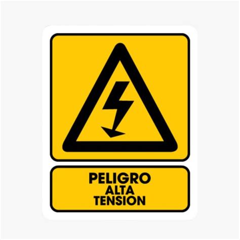 Peligro Alta Tensión Matrix Signs SeÑalamiento Vial