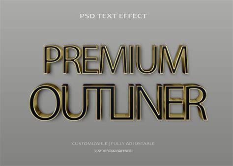 Premium Psd Text Effect Collection