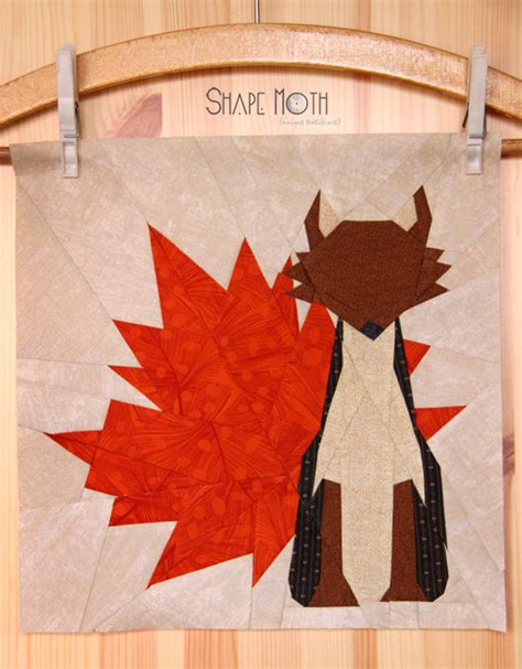 Shape Moth Maple Fox Forest Qal