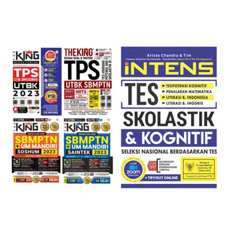 Jual THE KING BEDAH TUNTAS SOAL SKOLASTIK TPS Bahasa Inggris SNBT 2023