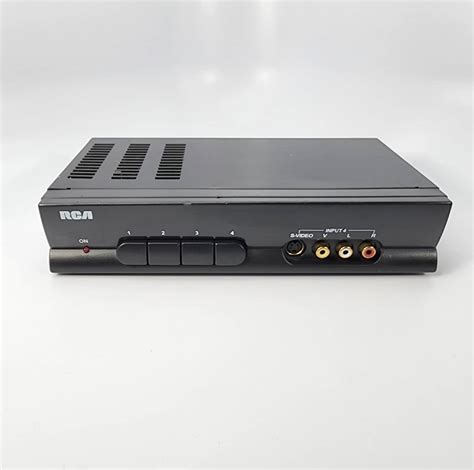 Rca Rf Modulator And Video Switcher With 4 Inputs For Parts