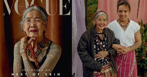 Apo Whang Od Graces The Cover Of Vogue Ph Magazine Metroscene Mag
