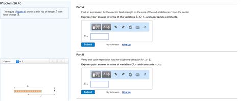 Solved Problem 2655 Part A In A Classical Model Of The