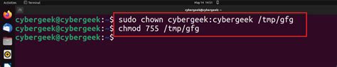 How To Fix Chmod Operation Not Permitted Geeksforgeeks