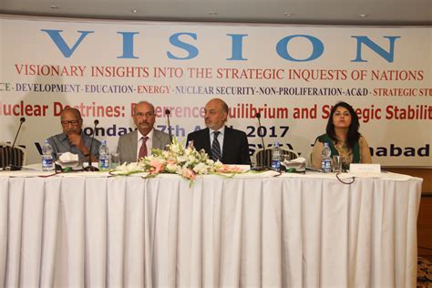 Press Release Of Bi Monthly Seminar On South Asian Nuclear Doctrines