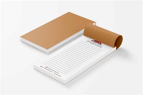 Custom 8 5 X 11 Notepads Printwow