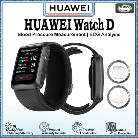 Share HUAWEI WATCH D Smartwatch Blood Pressure Measurement ECG Analysis Shopee Malaysia