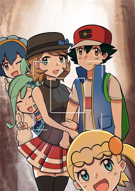 Ash Ketchum Pikachu Mimey Delia Ketchum Artofit