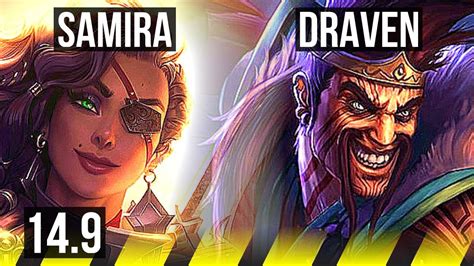 SAMIRA Thresh Vs DRAVEN Soraka ADC 10 1 0 Dominating Rank 13