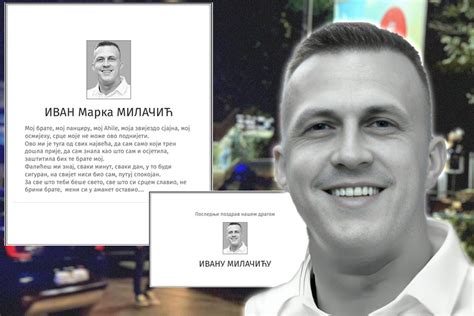 Moj Ivane Oduzeli Su Nam Te Ali Obećavam Udovica Likvidiranog škaljarca Poslala Poruku