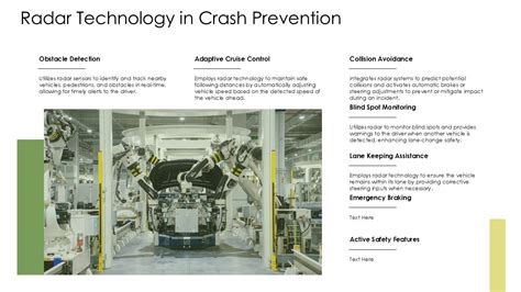 Crash Avoidance Systems Automotive Safety Technology Ppt Powerpoint St