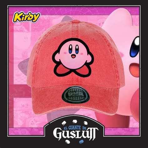 Gorra Kirby “smiling Kirby” Coral Vintage