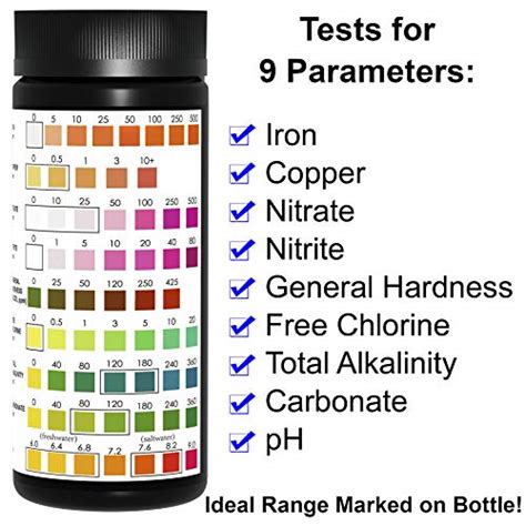 Aquarium Test Strips In Aquarium Test Kit With EBook Aquarium Water Test Kit With Quick