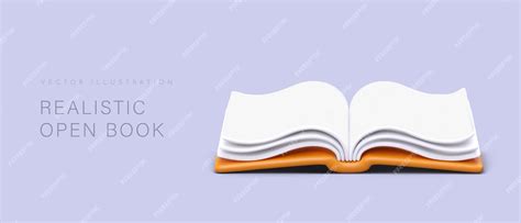 Premium Vector 3d Open Book Side View Symbol Of Knowledge And