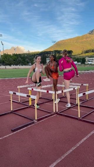 Runner Hurdle Dance 🩰🎶 Instagram