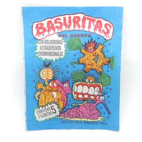 Basuritas Del Cuerpo Sobre Figuritas Stickers Aladino Madtoyz