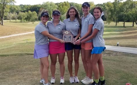cairo girls golf wins districts by single stroke central mo info