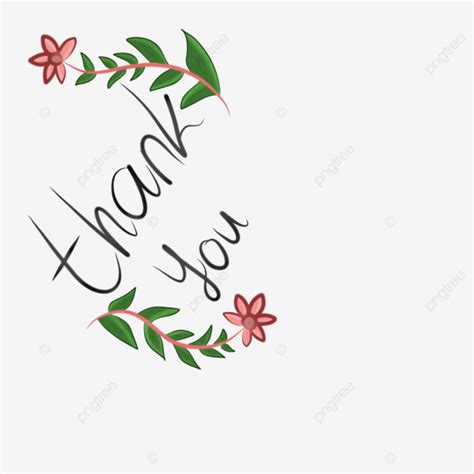 문자 쓰기 감사합니다 꽃 문자 쓰기 감사합니다 꽃 Png 일러스트 및 Psd 이미지 무료 다운로드 Pngtree