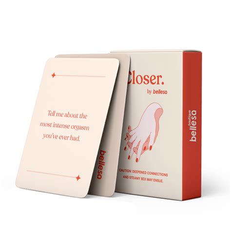 Closer Card Game Sexual Lubricants Bboutique
