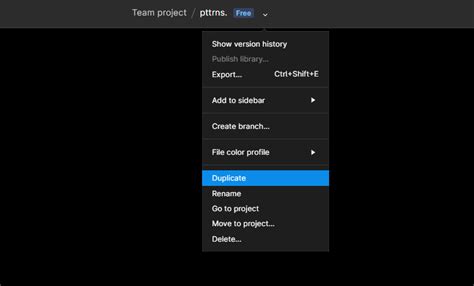 how to duplicate in figma pttrns