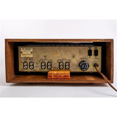 Pioneer Sr 202 Reverberation Amplifier Vintage Audio Gear