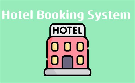 GitHub Shjonz Hotelbookingsystem 50 003 Elements Of Software